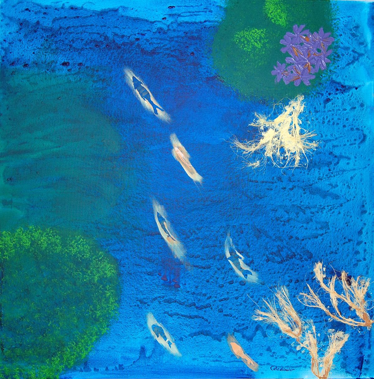 Cuadros con texturas modernos. Cuadros abstractos grandes - ARTCELEDONIA